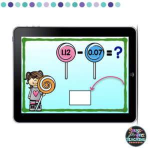 Adding and Subtracting Decimal Practice – Boom Cards – Stress-Free Teaching