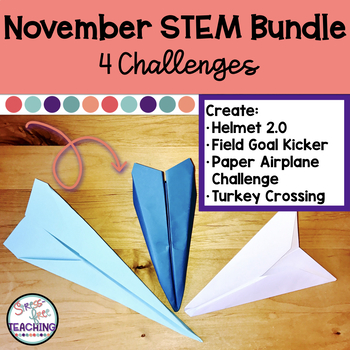 November STEM Challenges - Stress-Free Teaching
