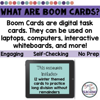 Long Division Without Remainders – Boom Cards – Stress-Free Teaching