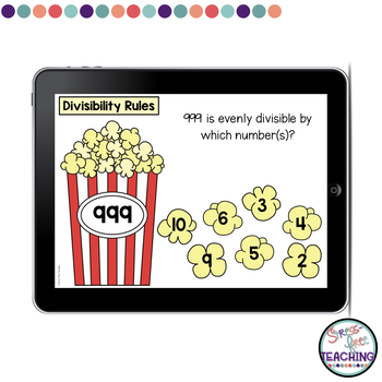 Divisibility Rules Boom Cards - Stress-Free Teaching
