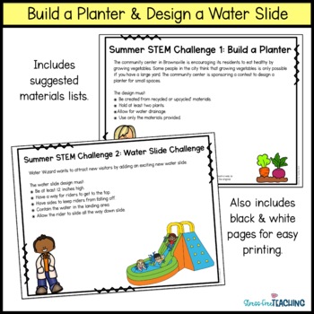 Summer STEM Challenges - Stress-Free Teaching