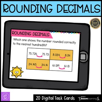Rounding Decimals Boom Cards – Stress-Free Teaching