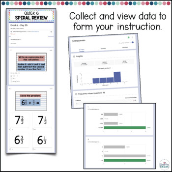 5th Grade Math Spiral Review | Quarter 1 | Google Forms - Stress-Free ...