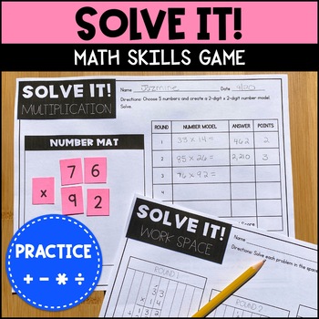 Math Skills Game-Addition, Subtraction, Multiplication, Division ...