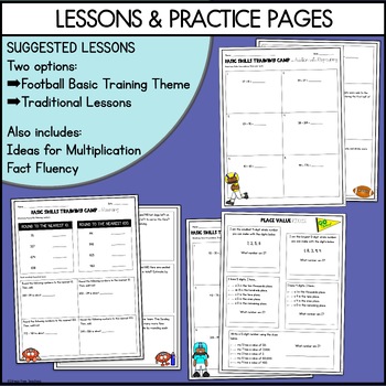 Back to School Math Activities – 4th Grade Math Review of 3rd Grade ...